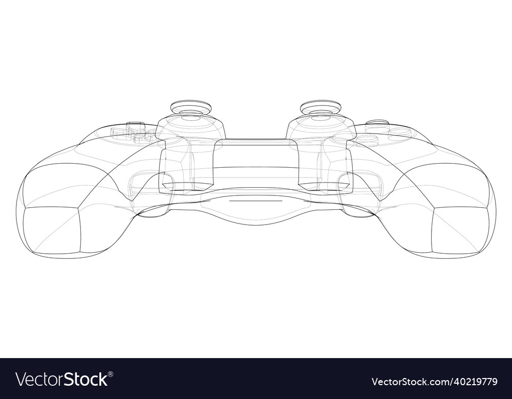 Gamepad or joystick Royalty Free Vector Image - VectorStock Gamepad or joystick Royalty Free Vector Image - VectorStock