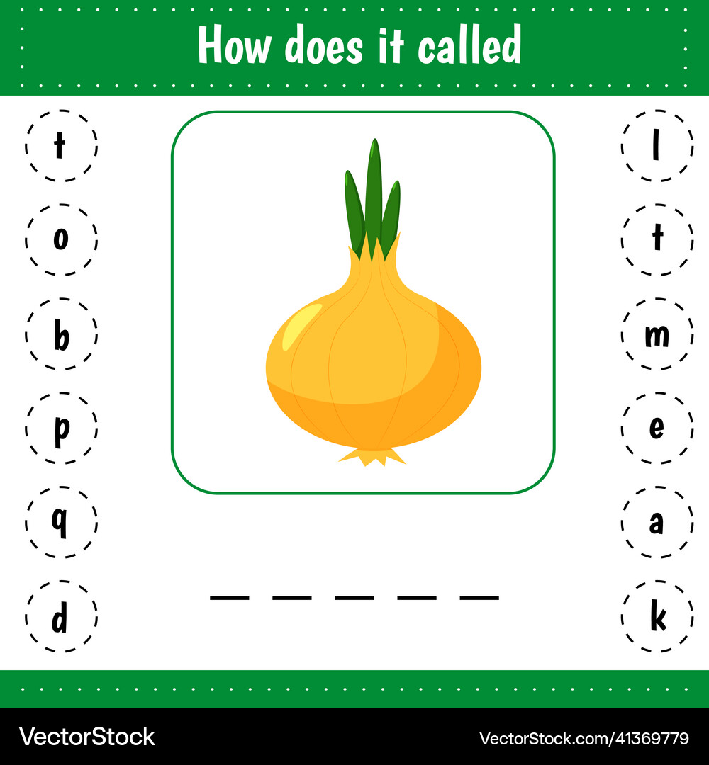 Learning english alphabet letters recognition Vector Image