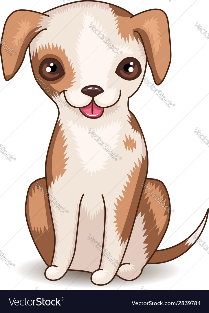 Puppy Royalty Free Vector Image - VectorStock