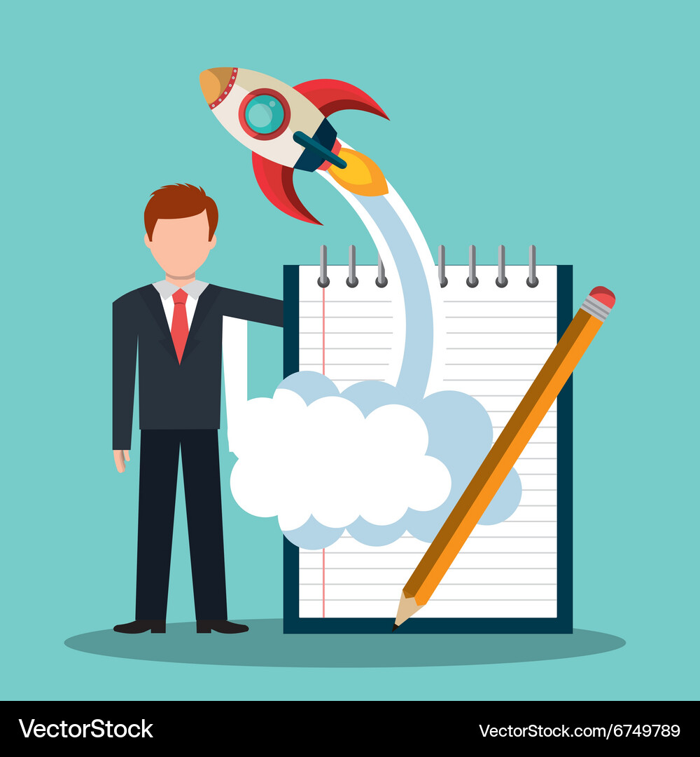 Start up company and business Royalty Free Vector Image