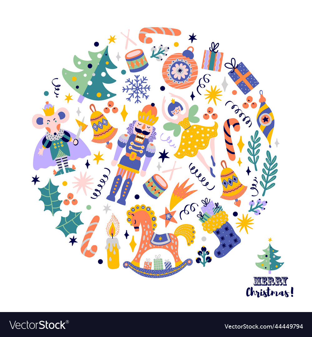 Nutcracker Royalty Free Vector Image - VectorStock