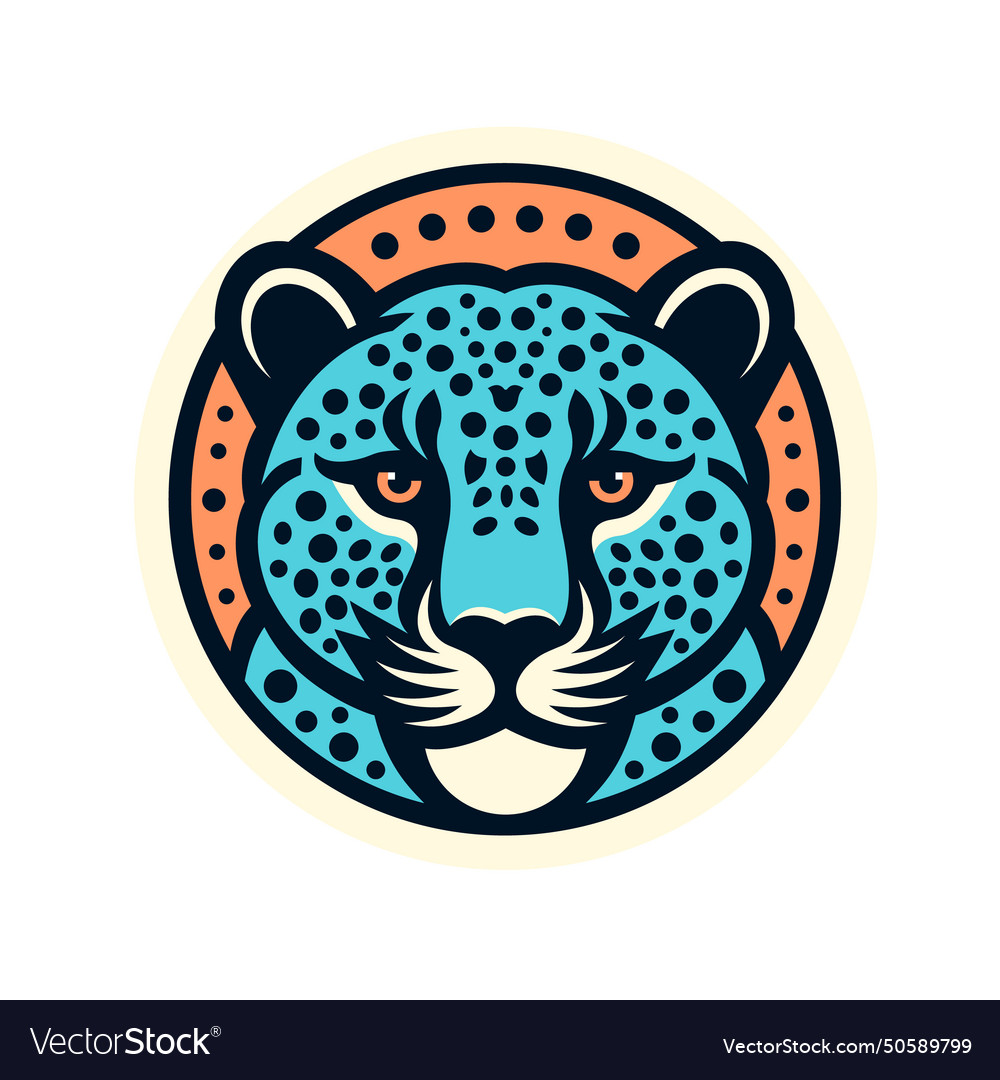 Leopard logo Royalty Free Vector Image - VectorStock