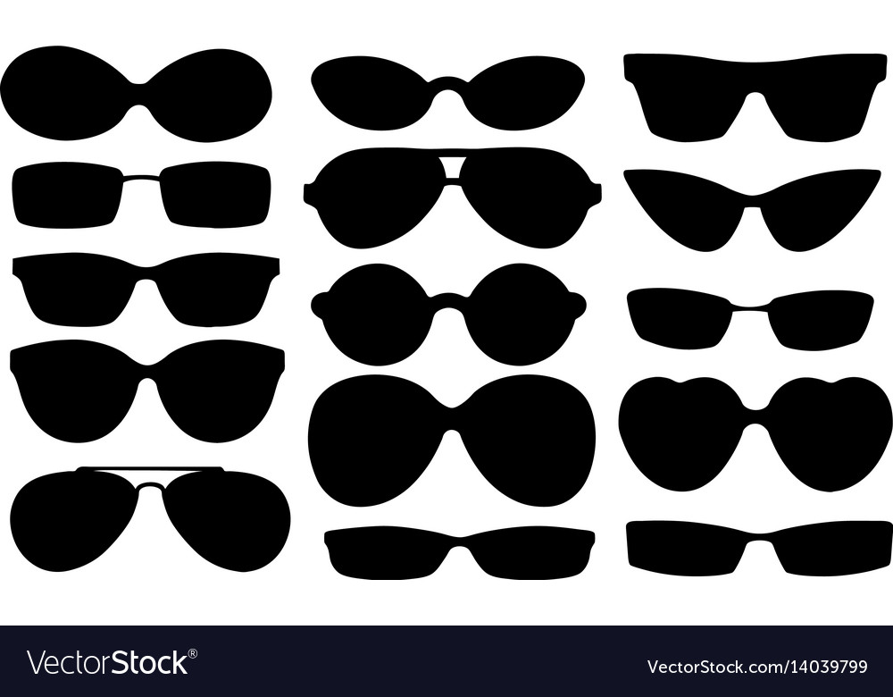 Sunglasses Royalty Free Vector Image Vectorstock