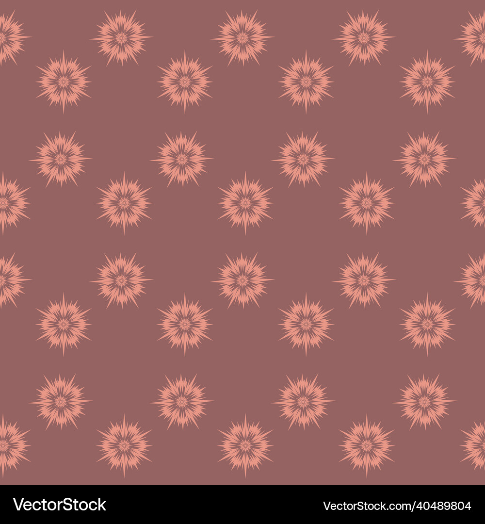 Pink christmas seamless pattern decoration Vector Image
