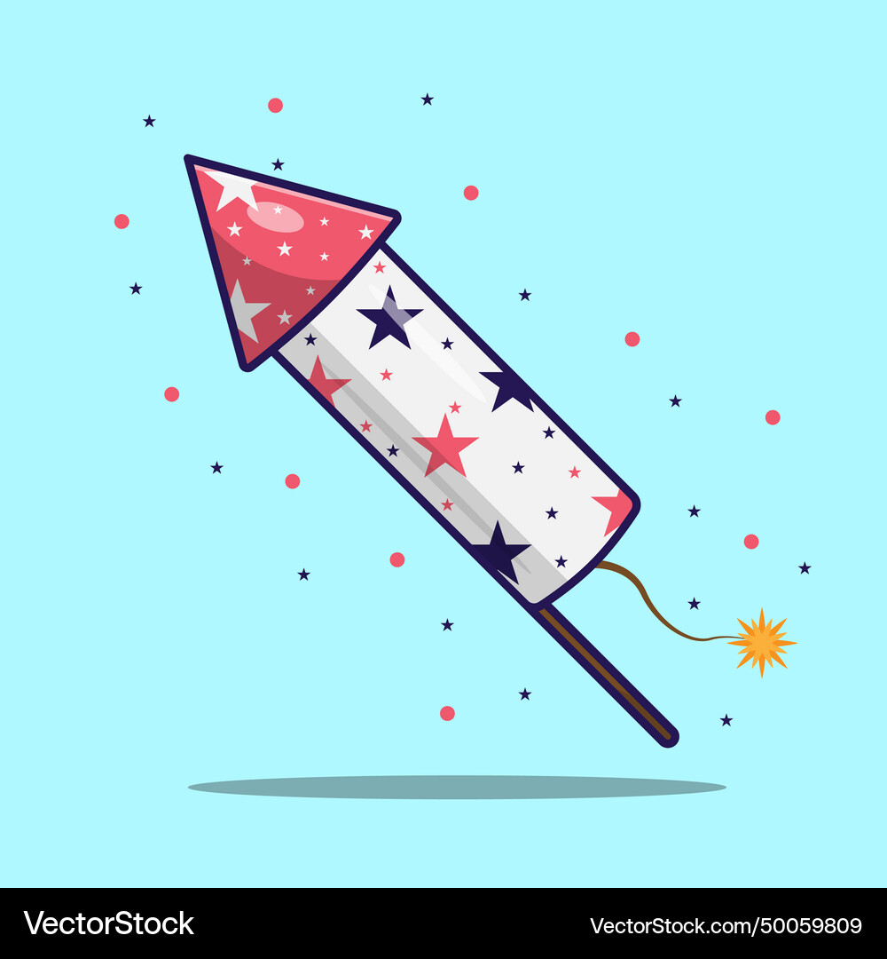 Firework Royalty Free Vector Image - VectorStock
