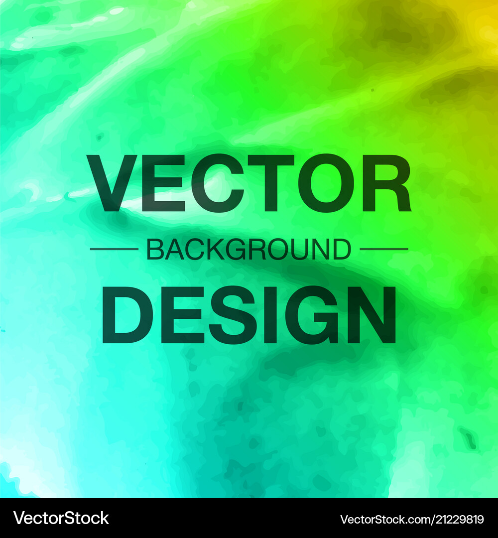 Abstract watercolor background Royalty Free Vector Image