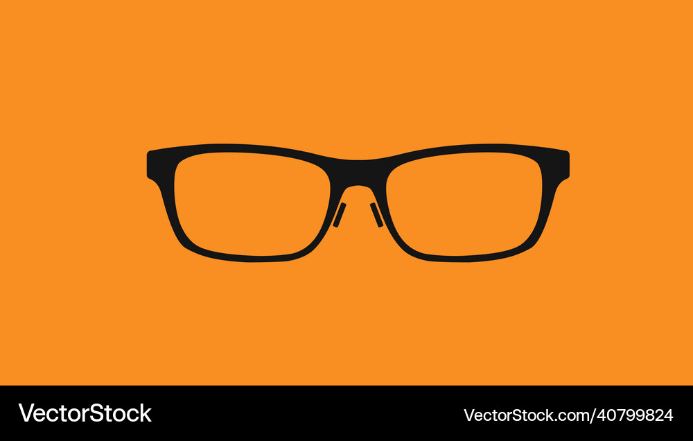 Glasses frame Royalty Free Vector Image - VectorStock