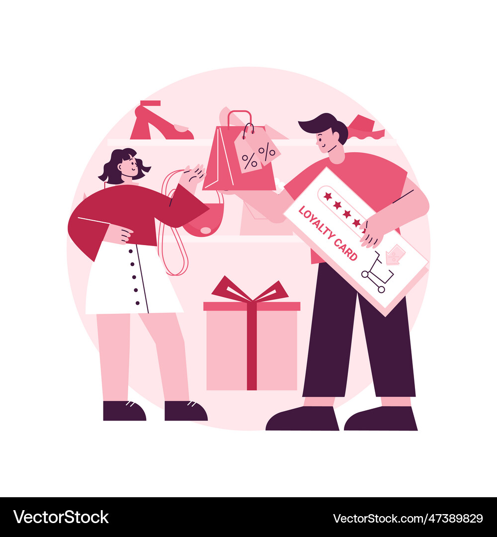 Face-to-face selling abstract concept Royalty Free Vector