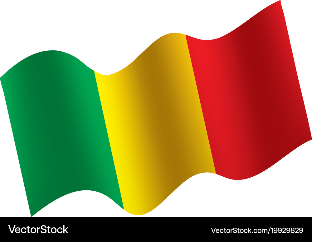 Mali flag Royalty Free Vector Image - VectorStock