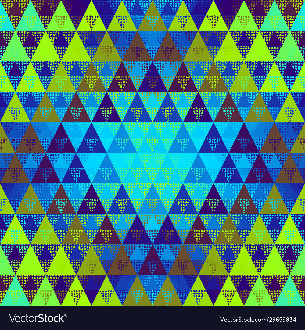 Seamless pattern background a triangles Royalty Free Vector