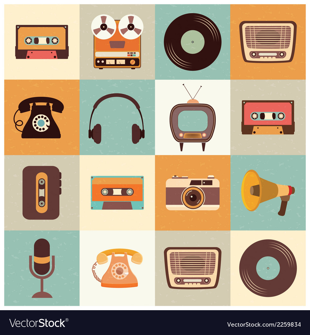 Vintage elements Royalty Free Vector Image - VectorStock