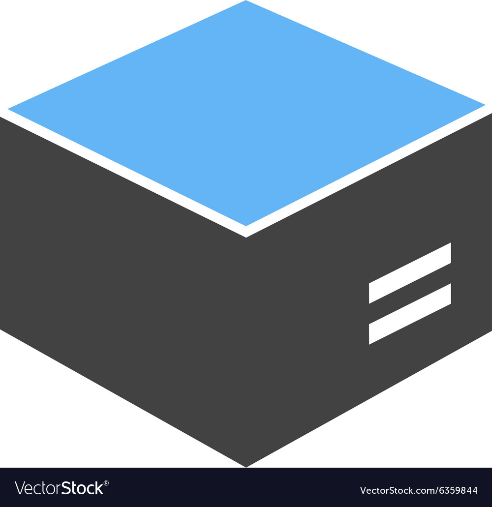 Cargo box Royalty Free Vector Image - VectorStock
