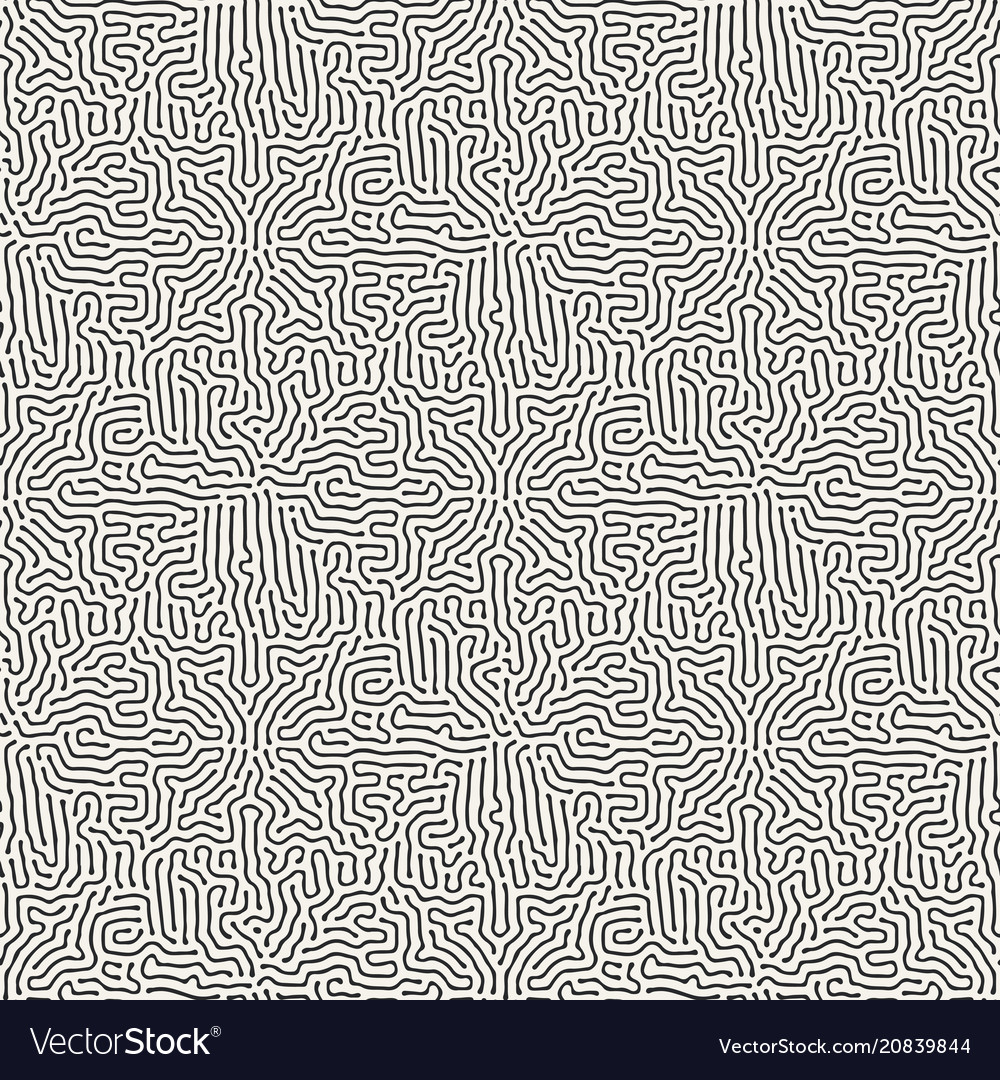 Diffusion reaction seamless pattern black Vector Image Diffusion reaction seamless pattern black Vector Image