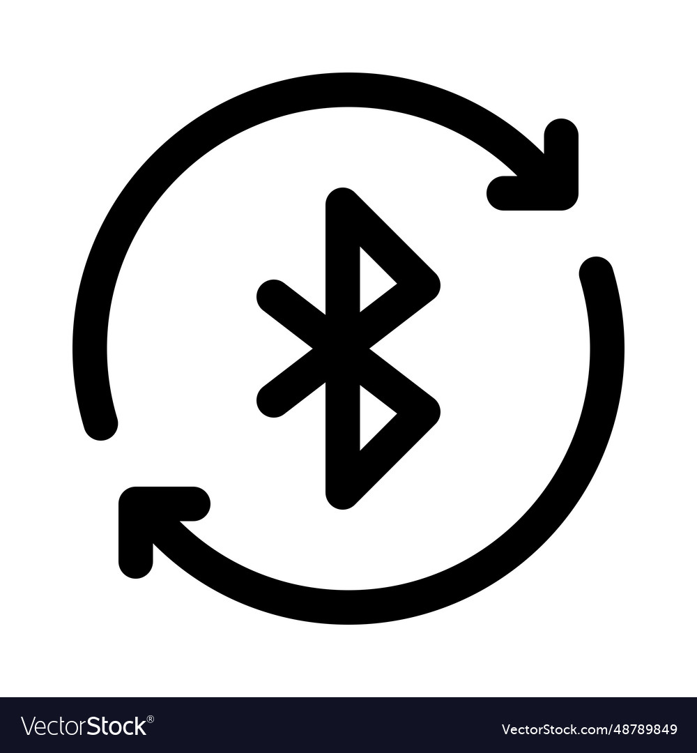 Constant data transfer using bluetooth Royalty Free Vector