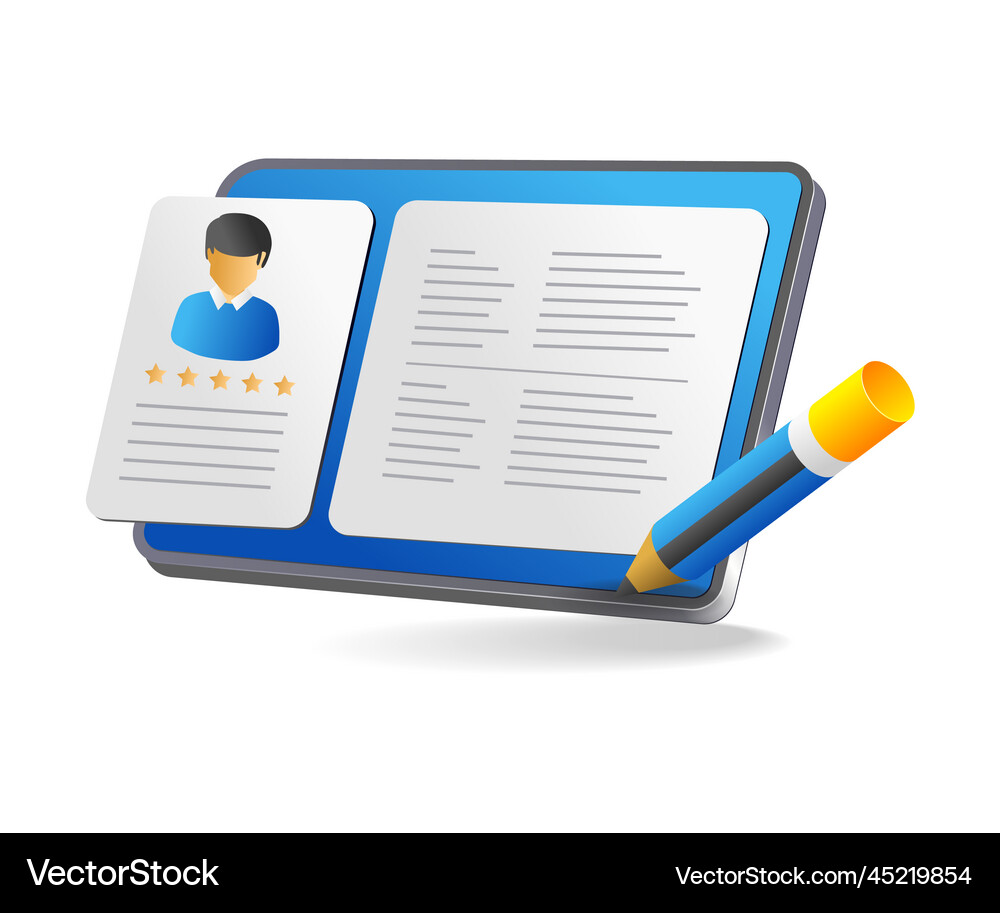 Flat isometric 3d concept of create personal Vector Image