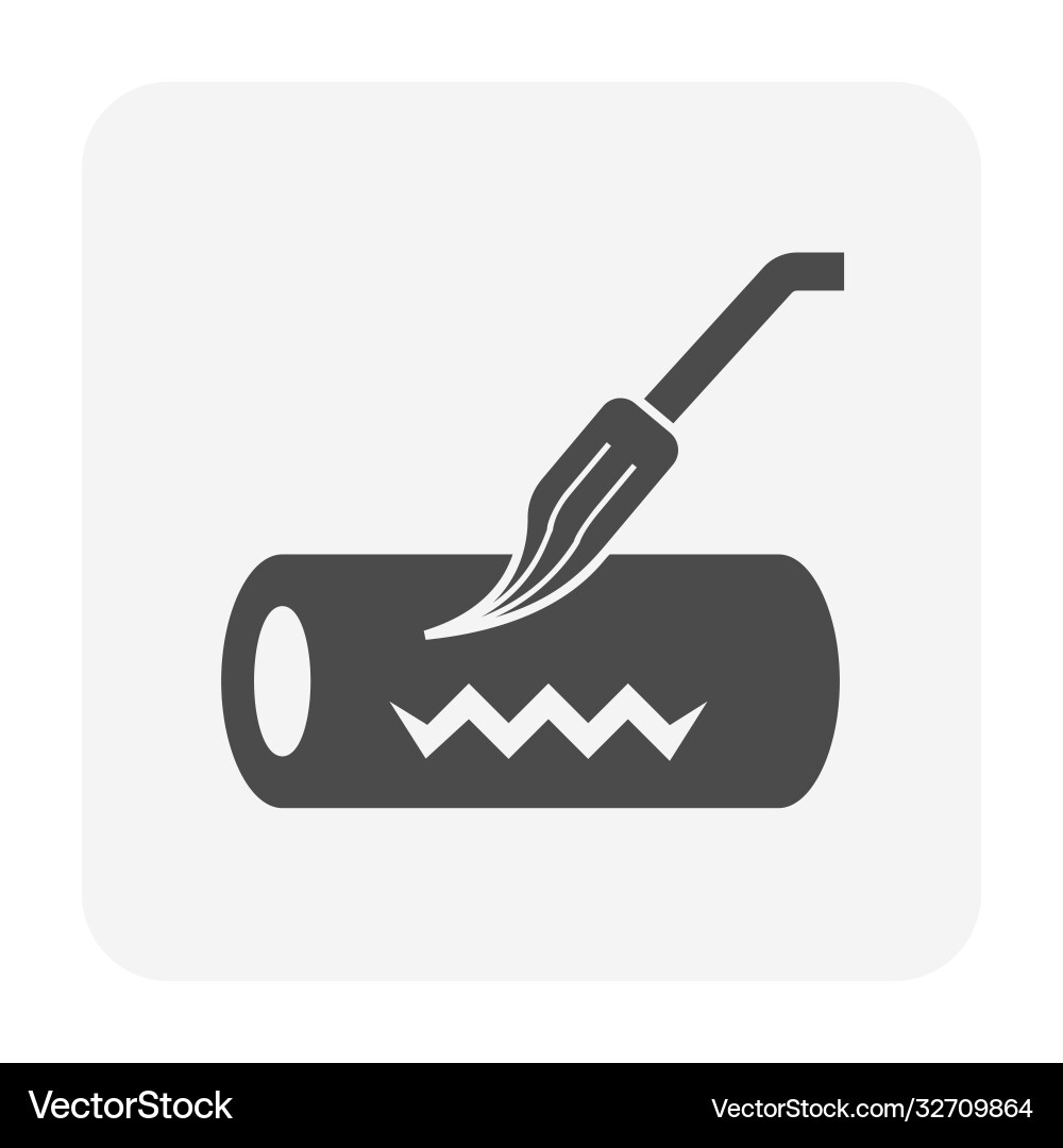 Copper pipe welding Royalty Free Vector Image - VectorStock