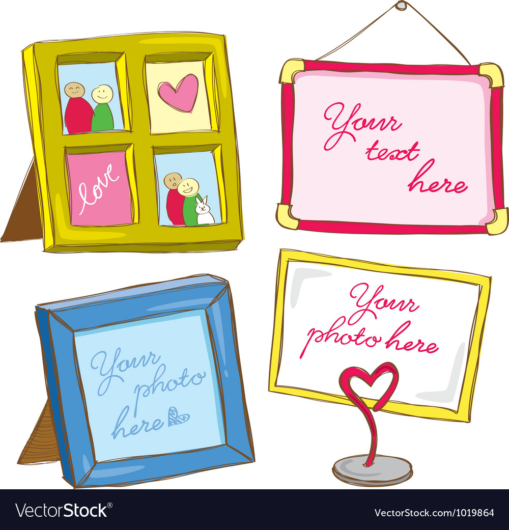 Cute frame Royalty Free Vector Image - VectorStock