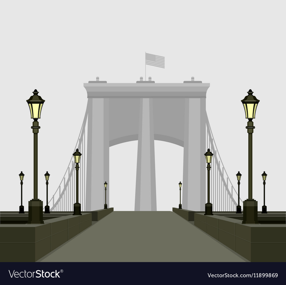 Bridge Royalty Free Vector Image - VectorStock