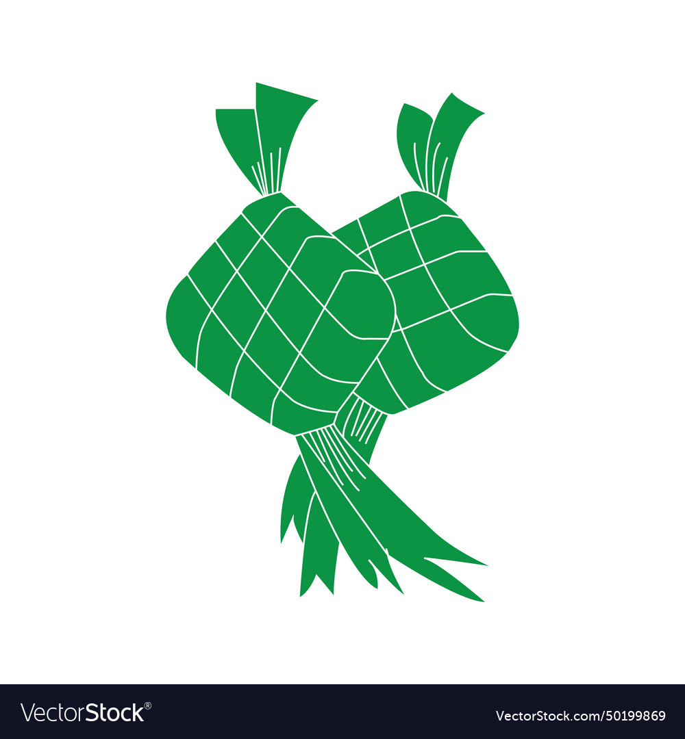 Ketupat icon template Royalty Free Vector Image Ketupat icon template Royalty Free Vector Image