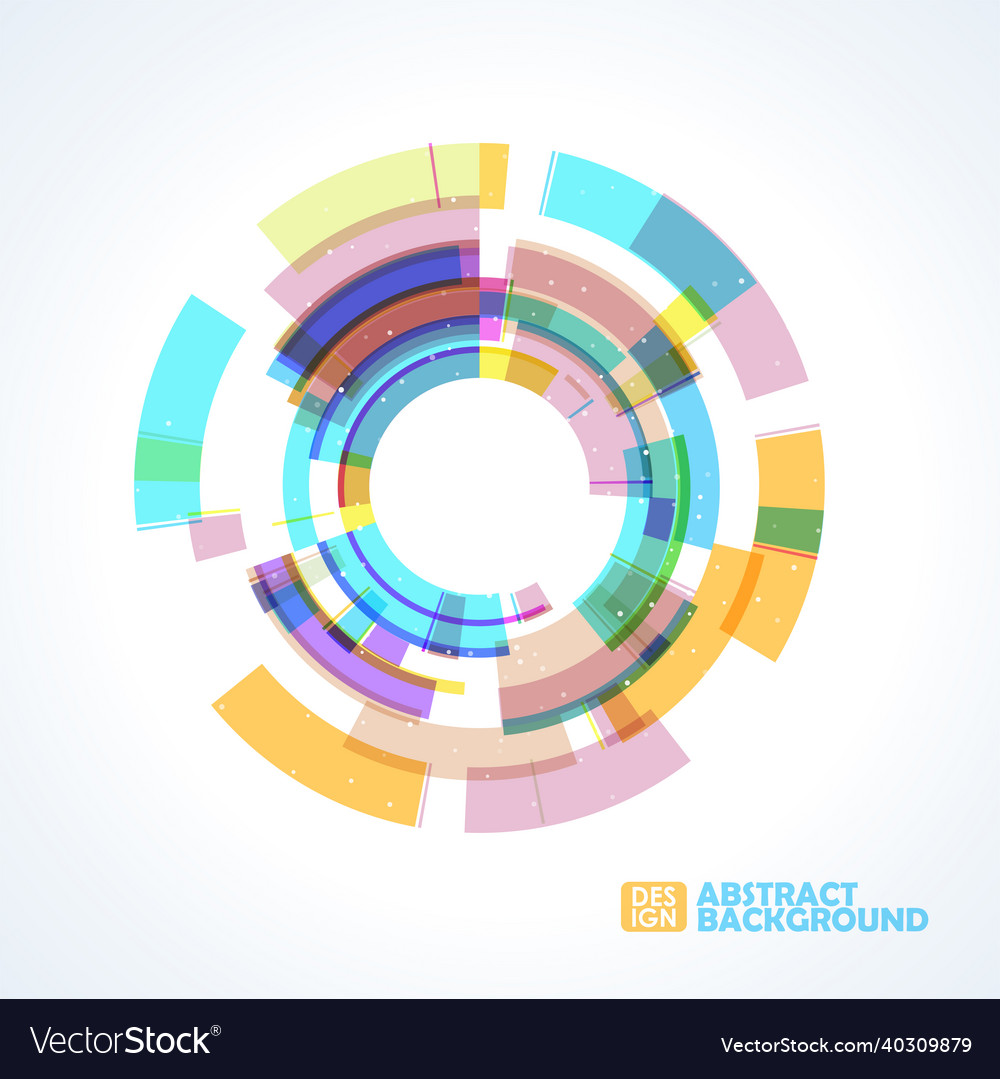 Abstract technology circles Royalty Free Vector Image Abstract technology circles Royalty Free Vector Image