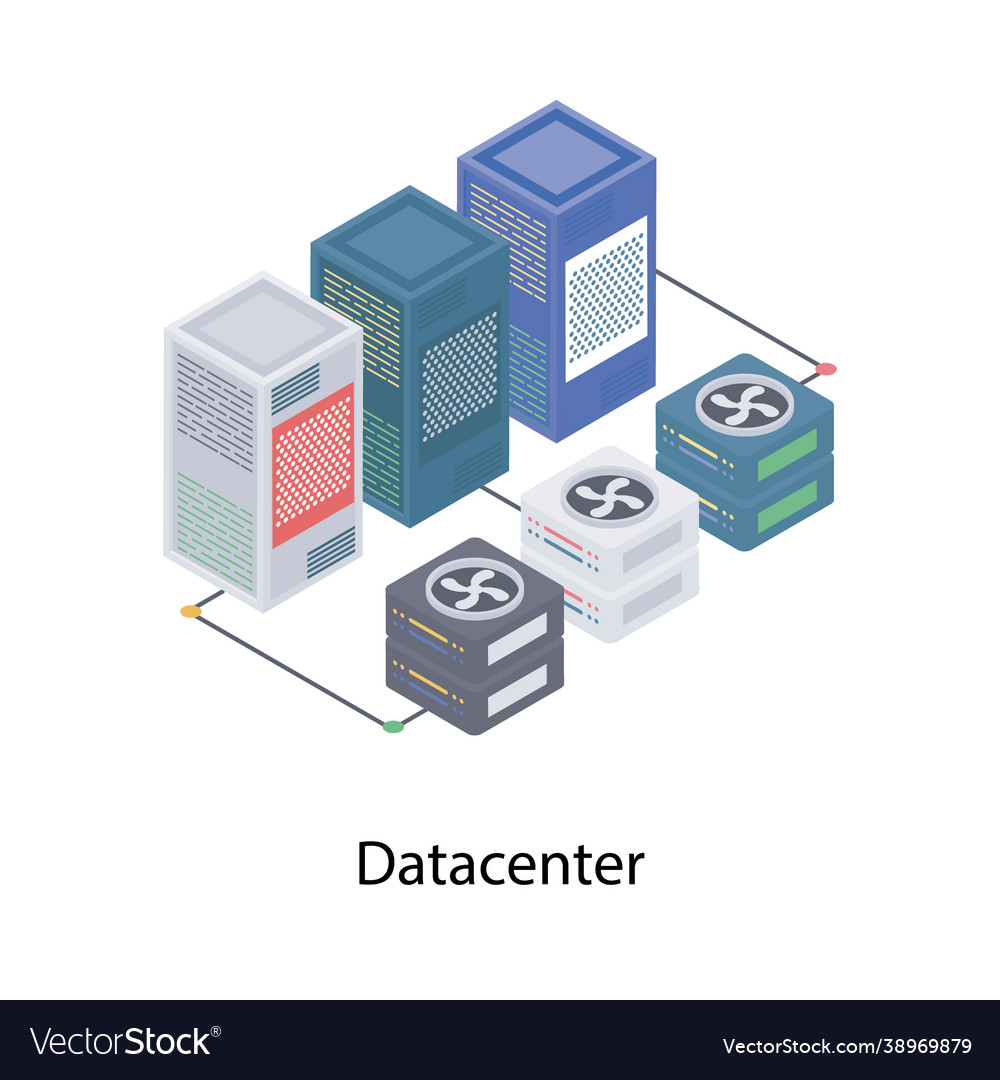 Database storage Royalty Free Vector Image - VectorStock