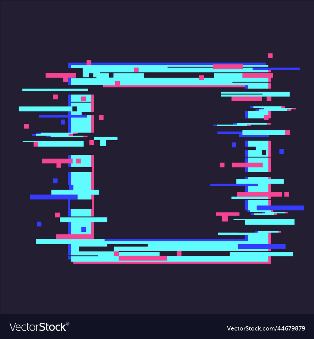 Distortion dynamic square element technology Vector Image Distortion dynamic square element technology Vector Image