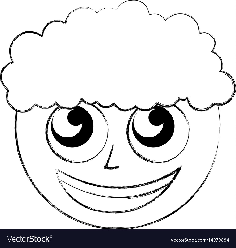 Curly haired boy character Royalty Free Vector Image Curly haired boy character Royalty Free Vector Image