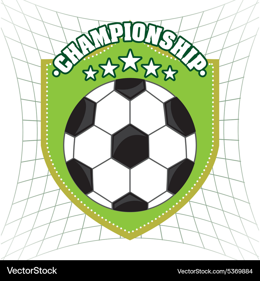 Football soccer Royalty Free Vector Image - VectorStock