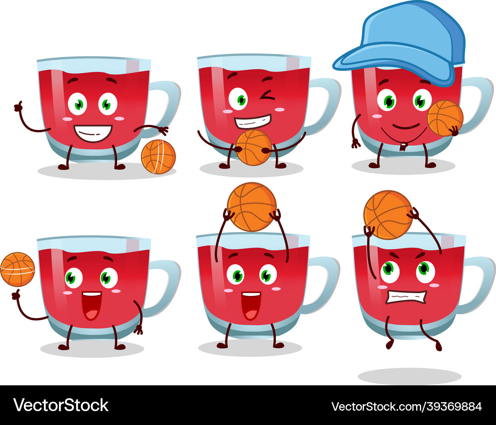 Talented rooibos tea cartoon character Royalty Free Vector