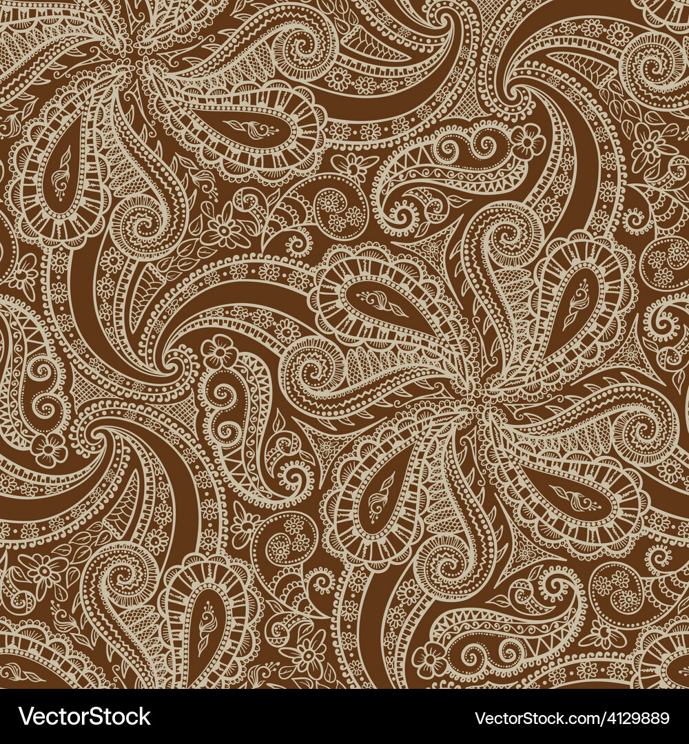 Seamless lace pattern Royalty Free Vector Image