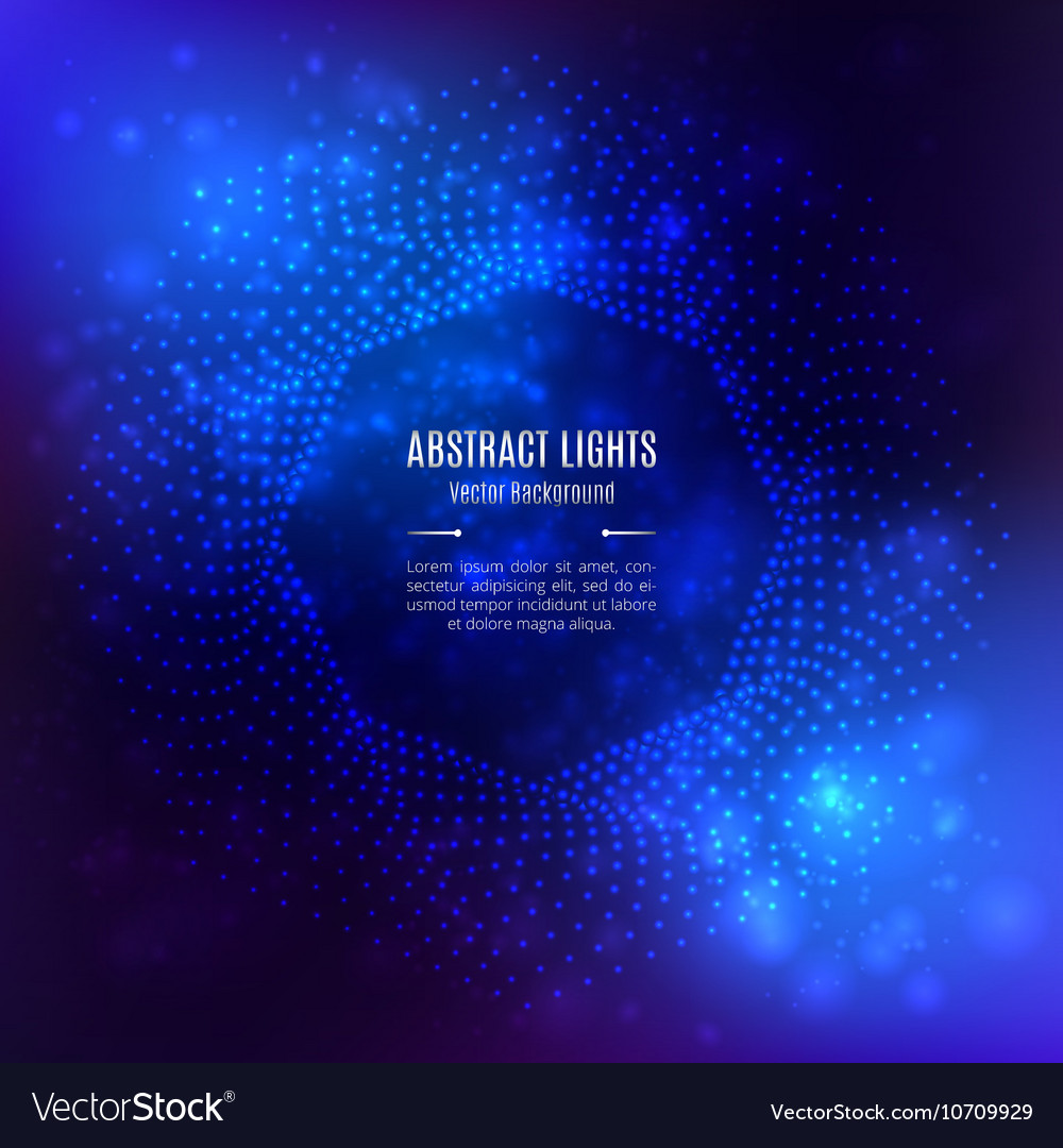 Background abstract blue Octagonal 3D Royalty Free Vector