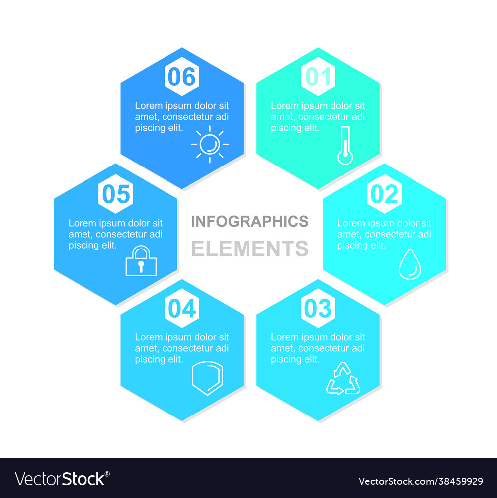 Technology infographic Royalty Free Vector Image