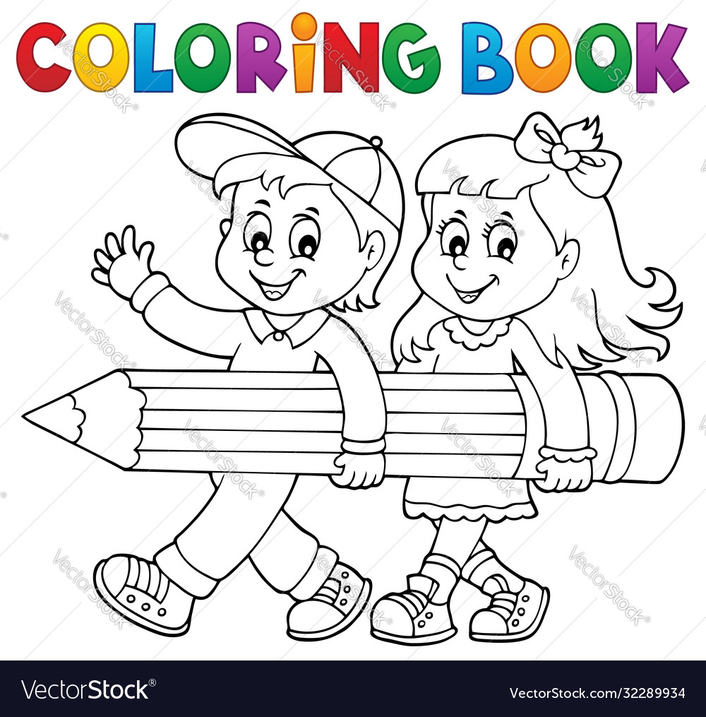 Pencil Clipart Kids