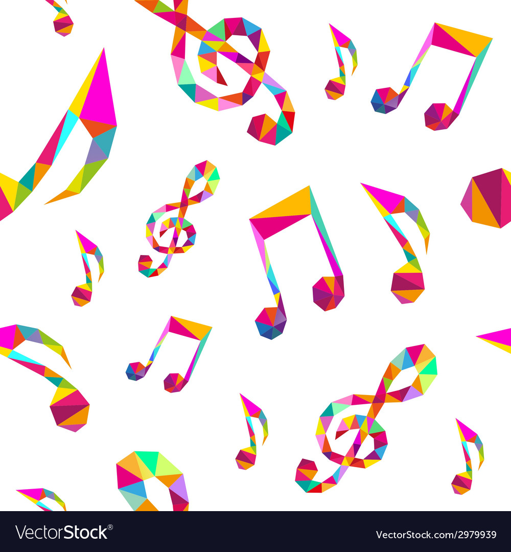 Note pattern abstract backgrounds Royalty Free Vector Image