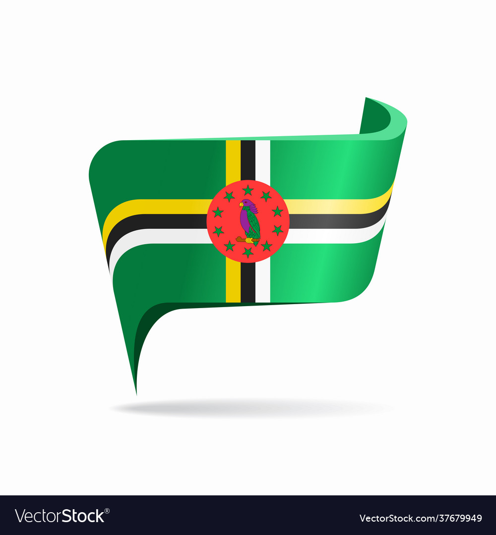 Dominican flag map pointer layout Royalty Free Vector Image Dominican flag map pointer layout Royalty Free Vector Image
