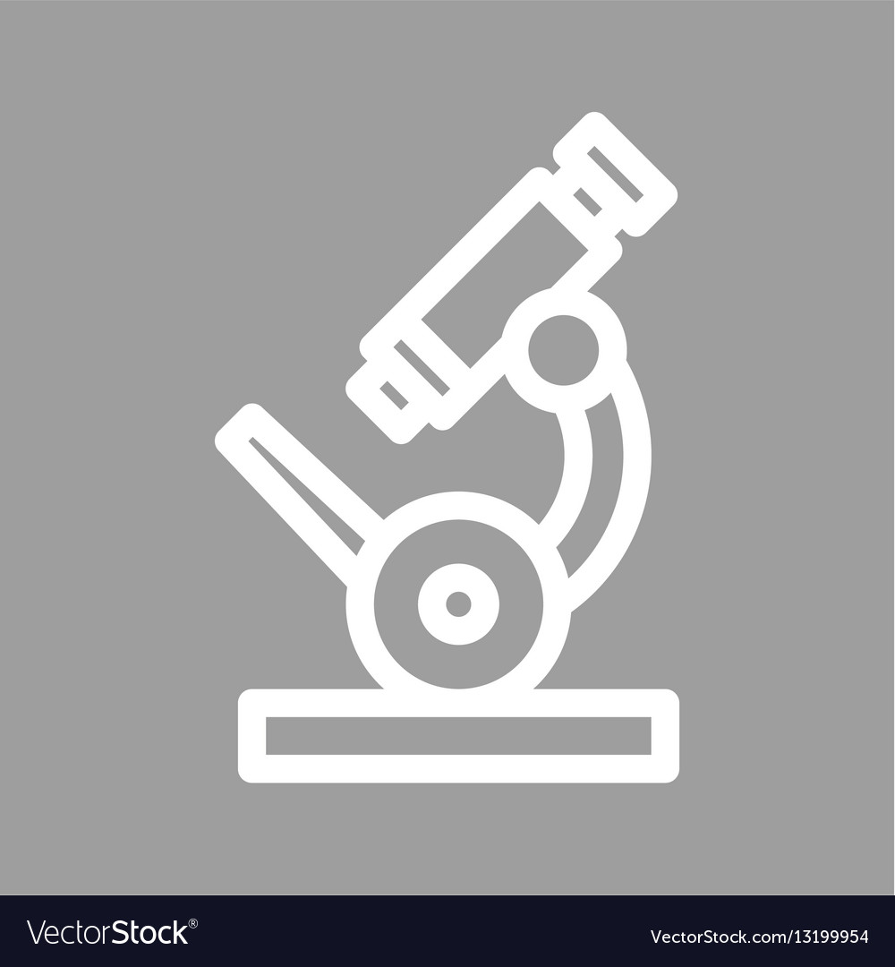 Microscope Royalty Free Vector Image - VectorStock