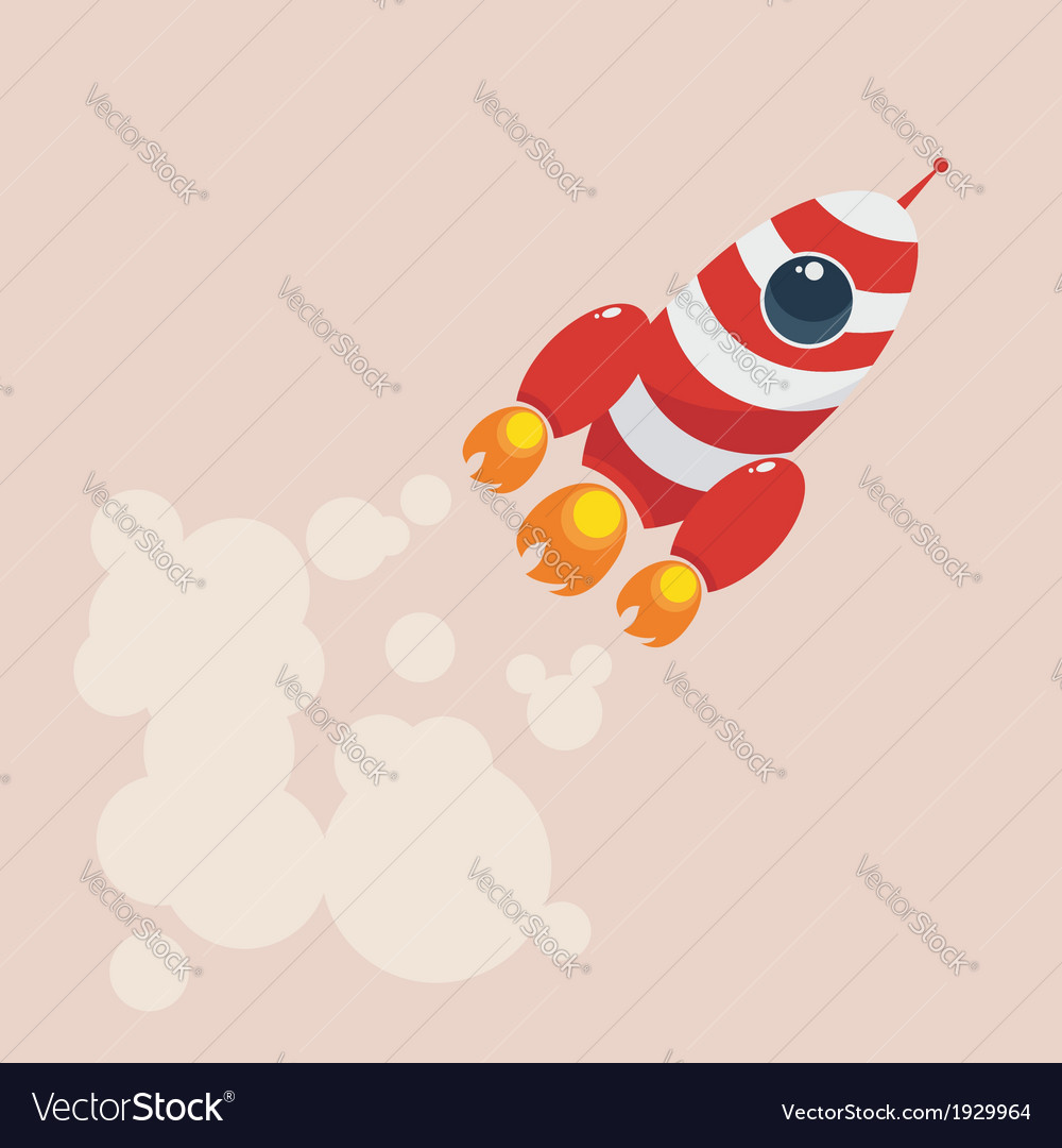 Rocket Royalty Free Vector Image - VectorStock