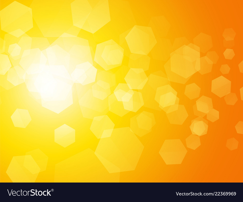 Abstract yellow hexagon background Royalty Free Vector Image Abstract yellow hexagon background Royalty Free Vector Image