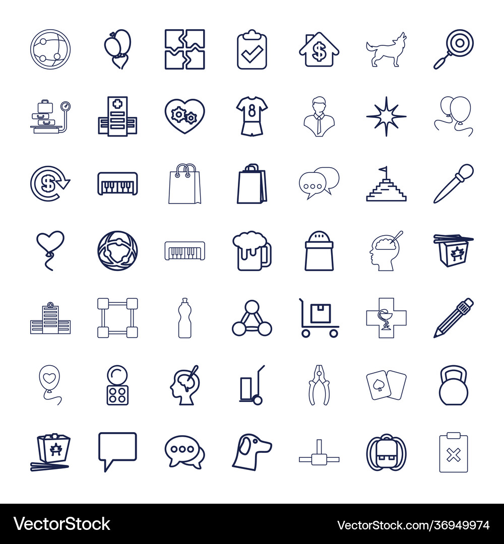 49 shadow icons Royalty Free Vector Image - VectorStock