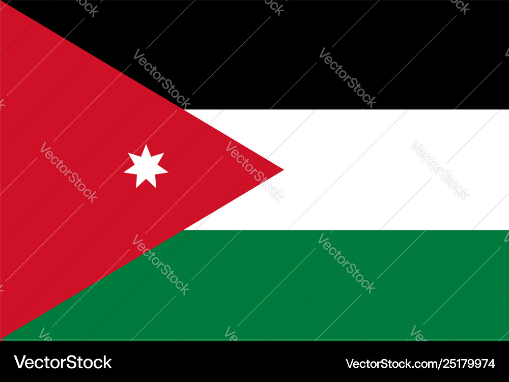 Flag rectangular shape Royalty Free Vector Image