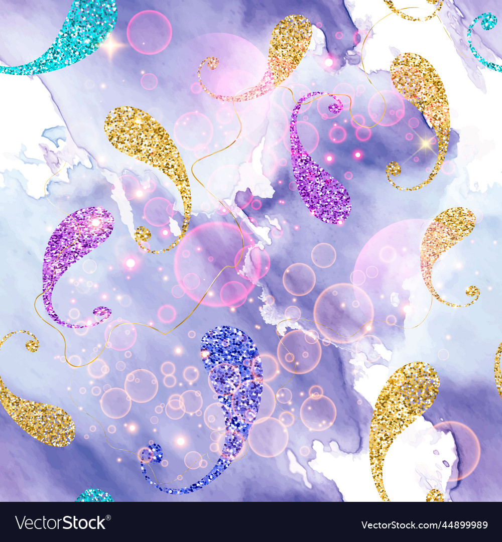 Fantasy modern creative seamless pattern Vector Image