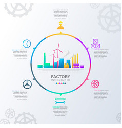 Option scheme chart graph diagram analytics Vector Image