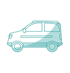 Car shadow Royalty Free Vector Image - VectorStock