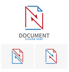 Round logo concept with blank space for company Vector Image