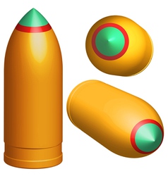 Pistol Cartridge Royalty Free Vector Image - VectorStock