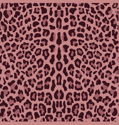 Leopard seamless pattern Royalty Free Vector Image