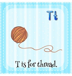 Rope alphabet letters made from Royalty Free Vector Image