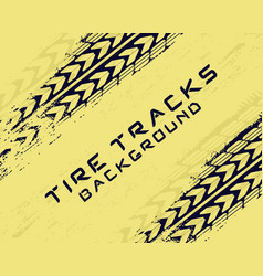 Realistic composition traces Royalty Free Vector Image