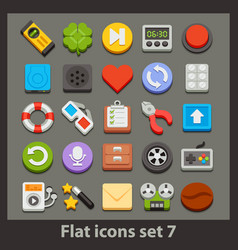 Easy medium hard level with stars icons set Vector Image