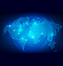 HUD navigation map screen elements Royalty Free Vector Image